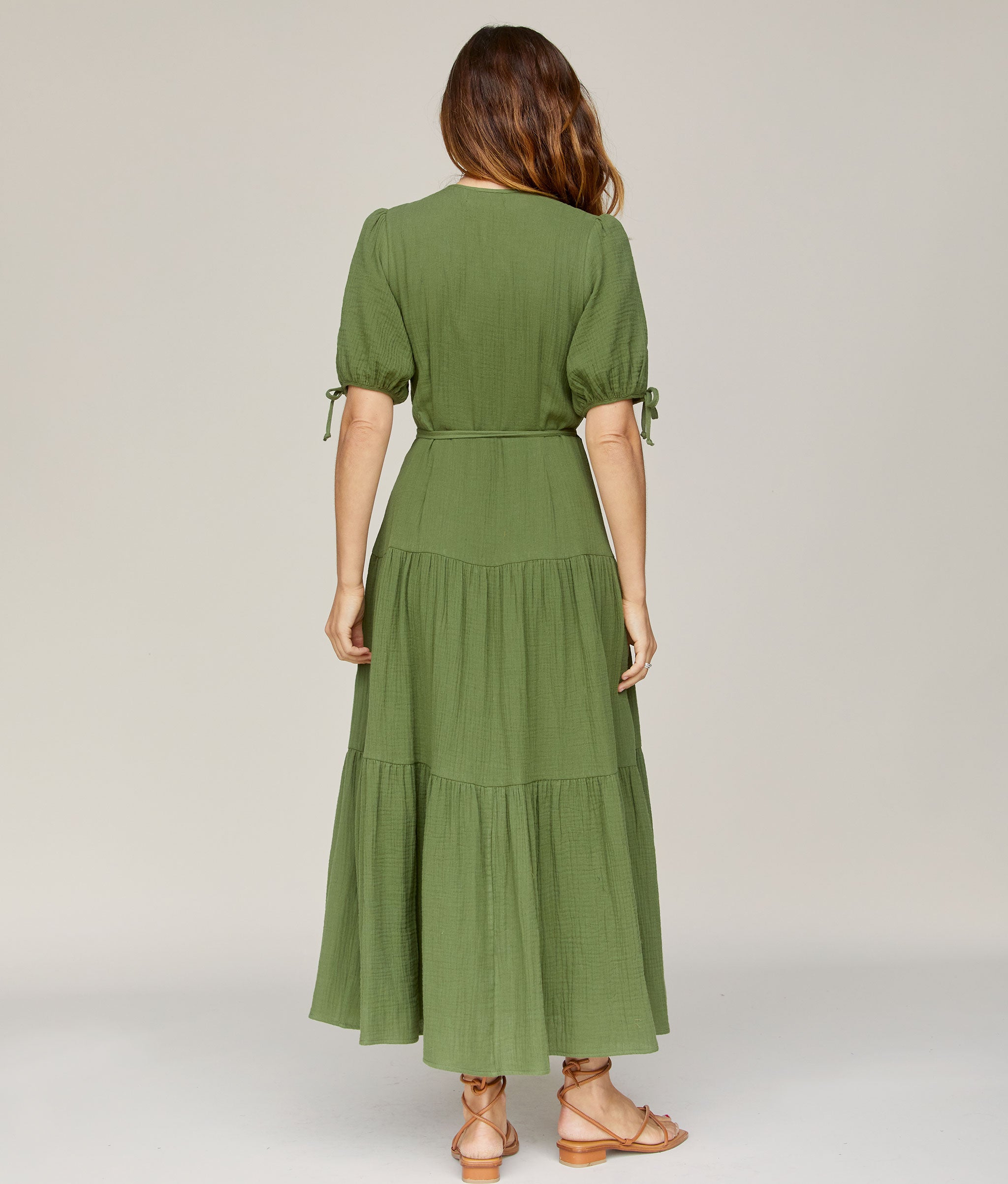 The Augusta Dress | Forest Gauze – Christy Dawn