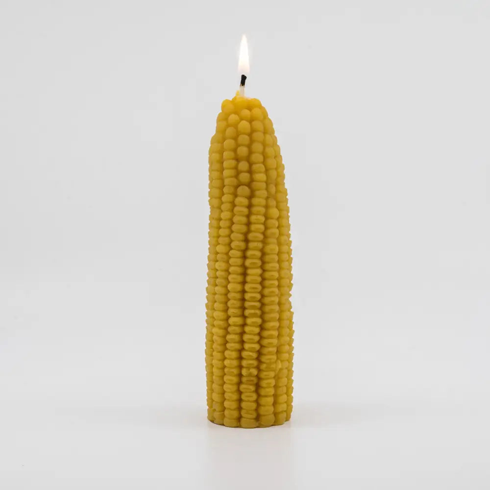 Beeswax Corn Cob Candle – Christy Dawn