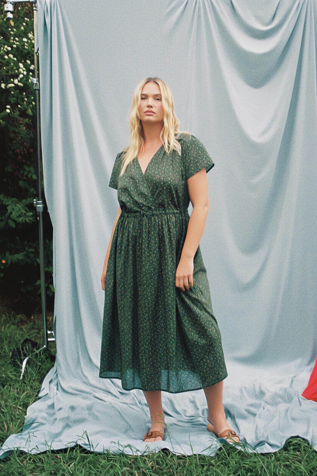 The Simple Dawn Dress Extended | Moss Pear Harvest – Christy Dawn