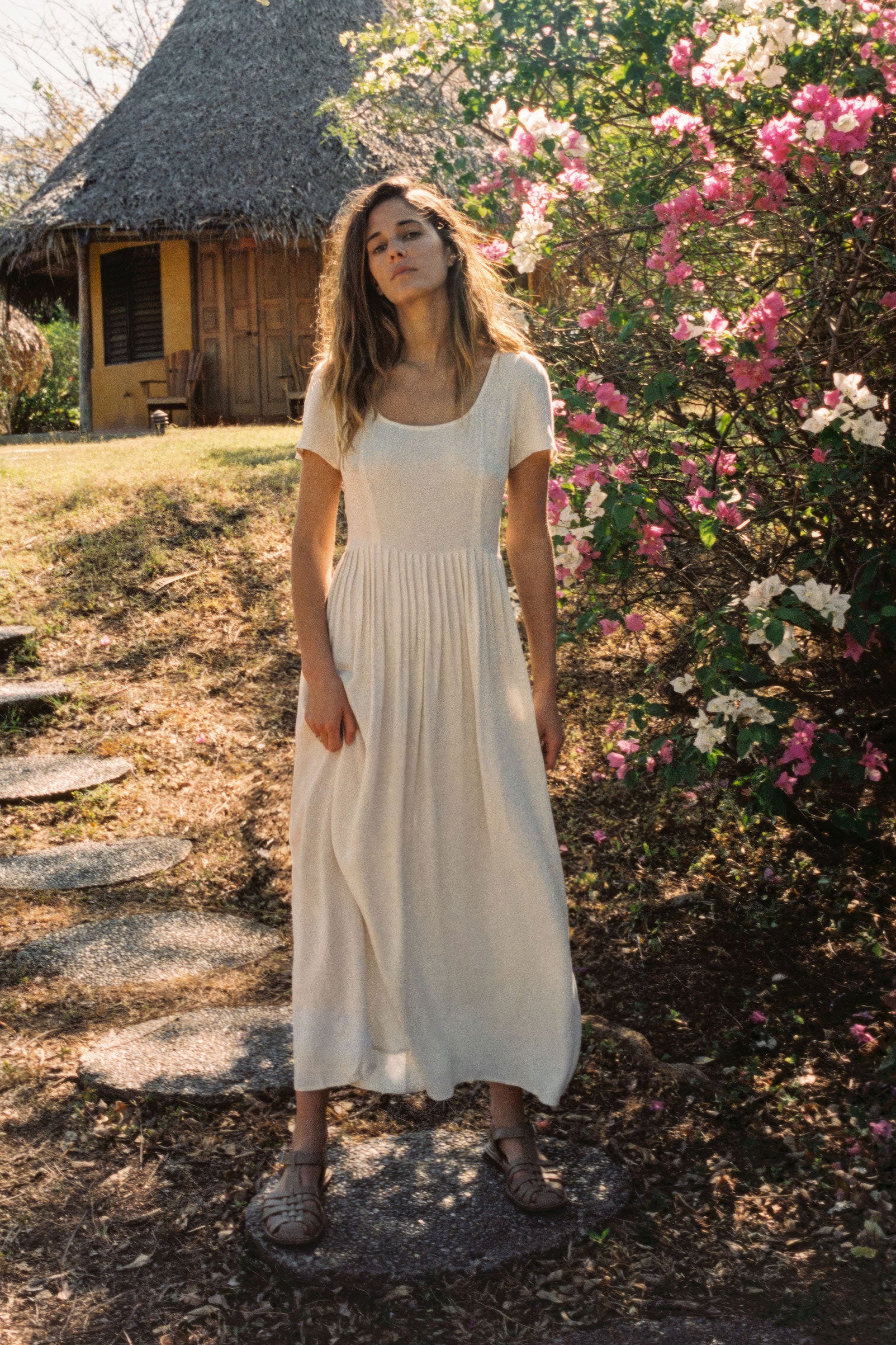 The Scarlet Dress | Eggshell – Christy Dawn