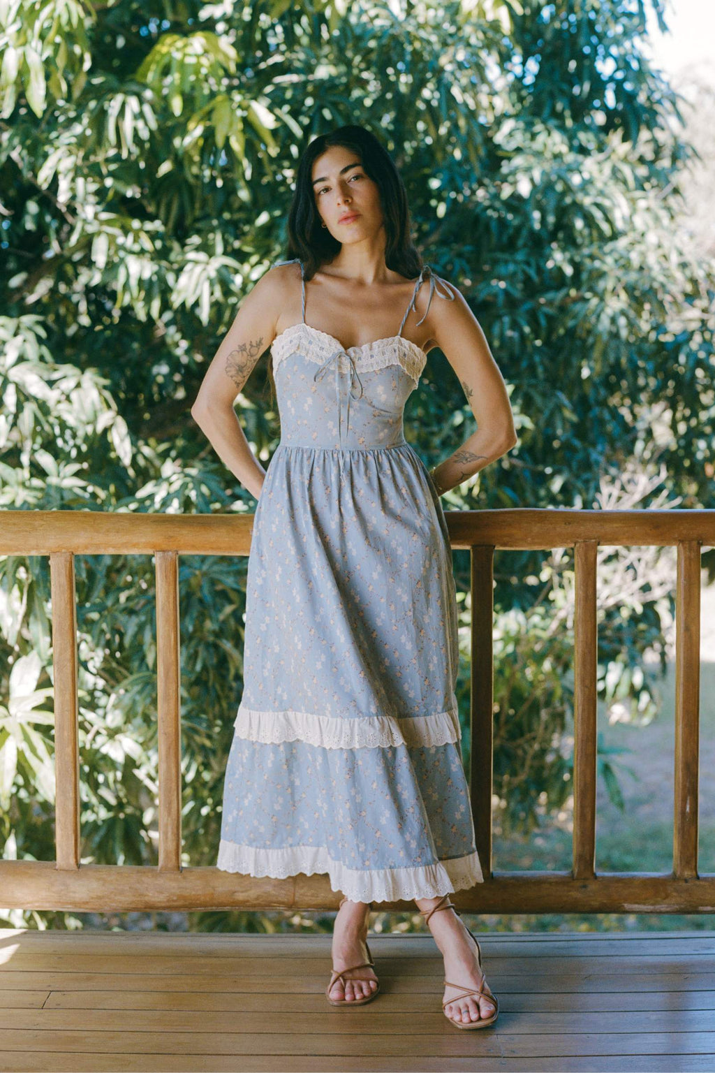 The Emma Dress Petites | Pansy Blues – Christy Dawn