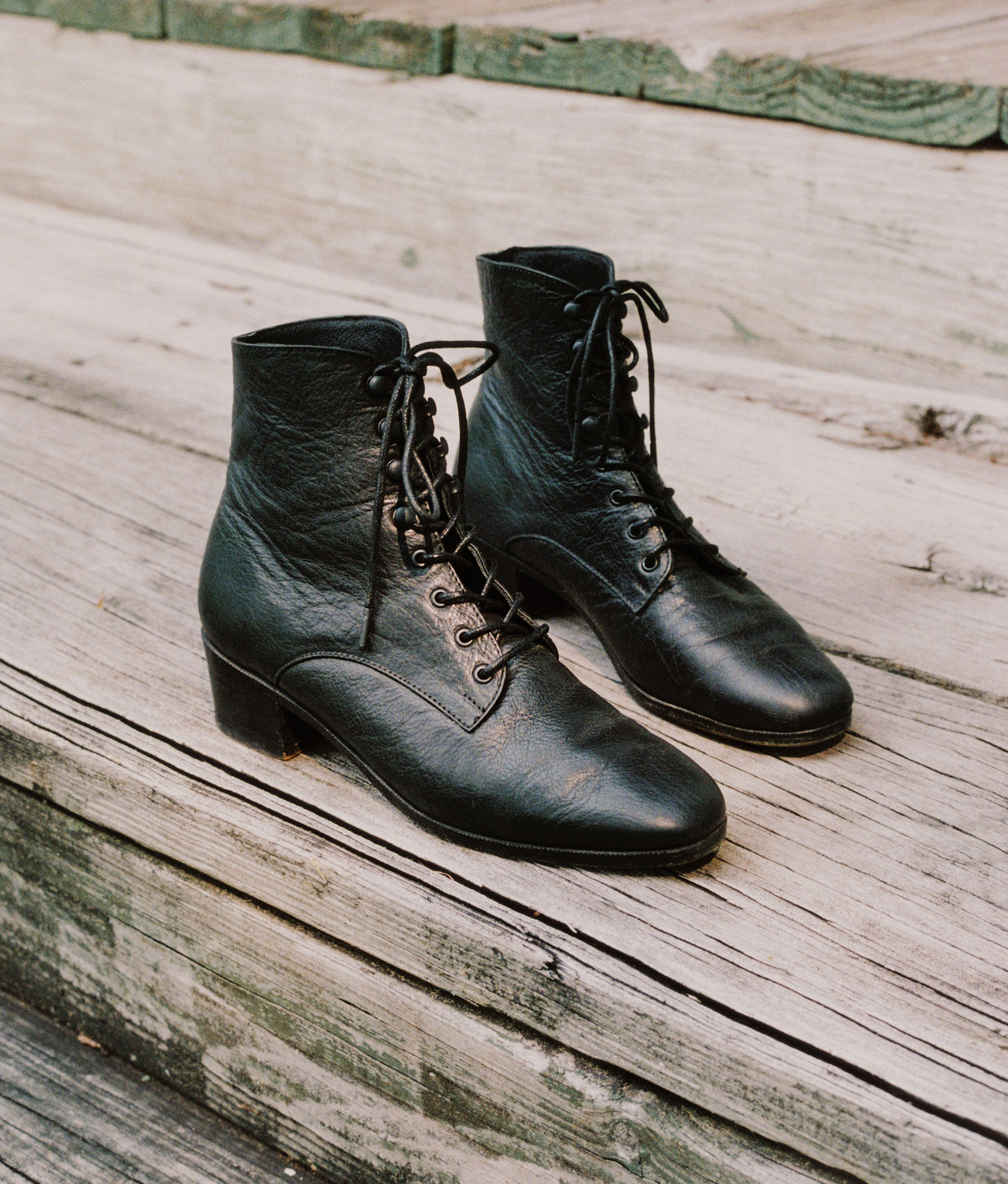 The Dawn Boot | Noir Leather – Christy Dawn