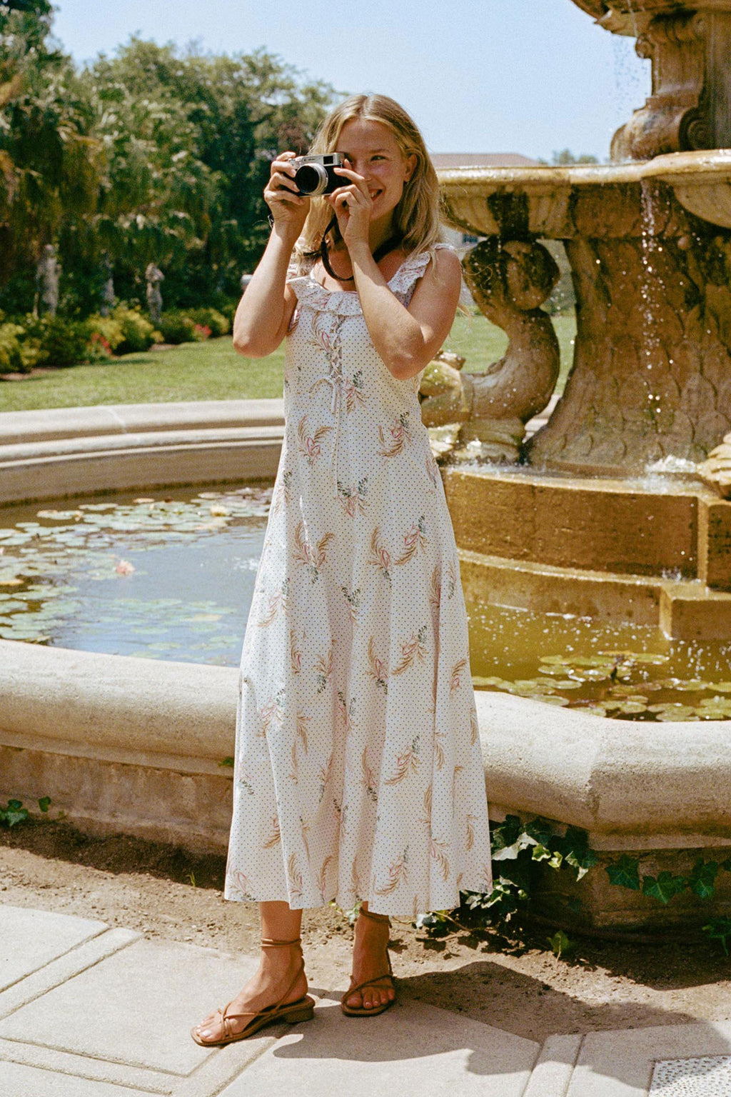 The Olen Dress | Pampas Bouquet – Christy Dawn