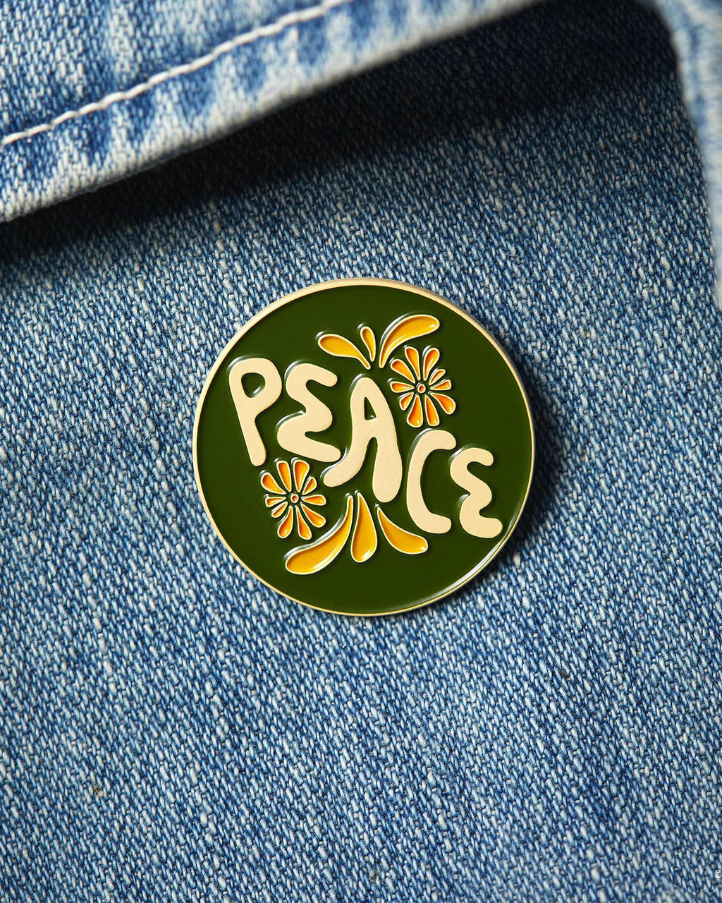 Enamel Pin | Peace – Christy Dawn