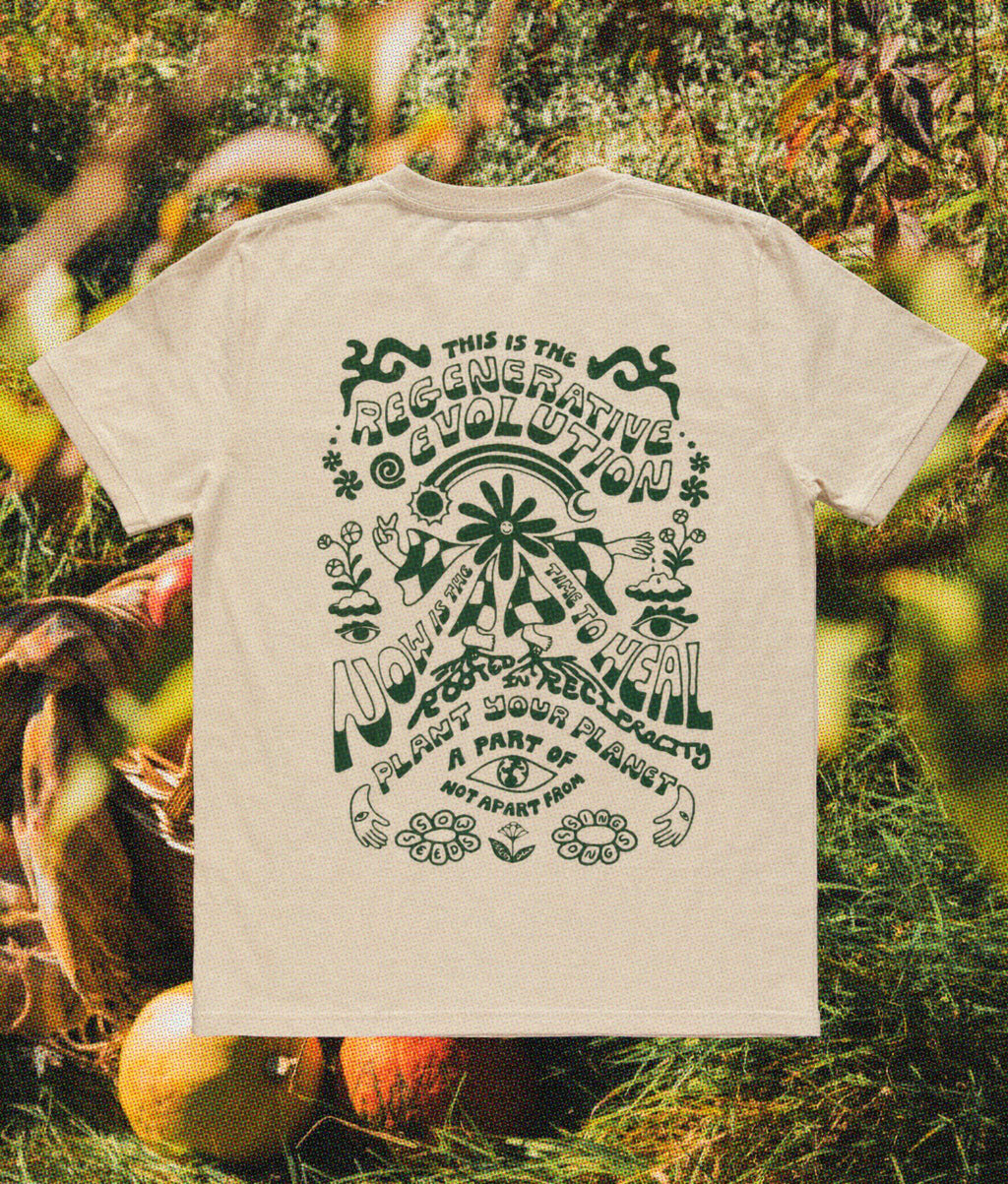 The Evolution Short Sleeve Tee | Natural – Christy Dawn