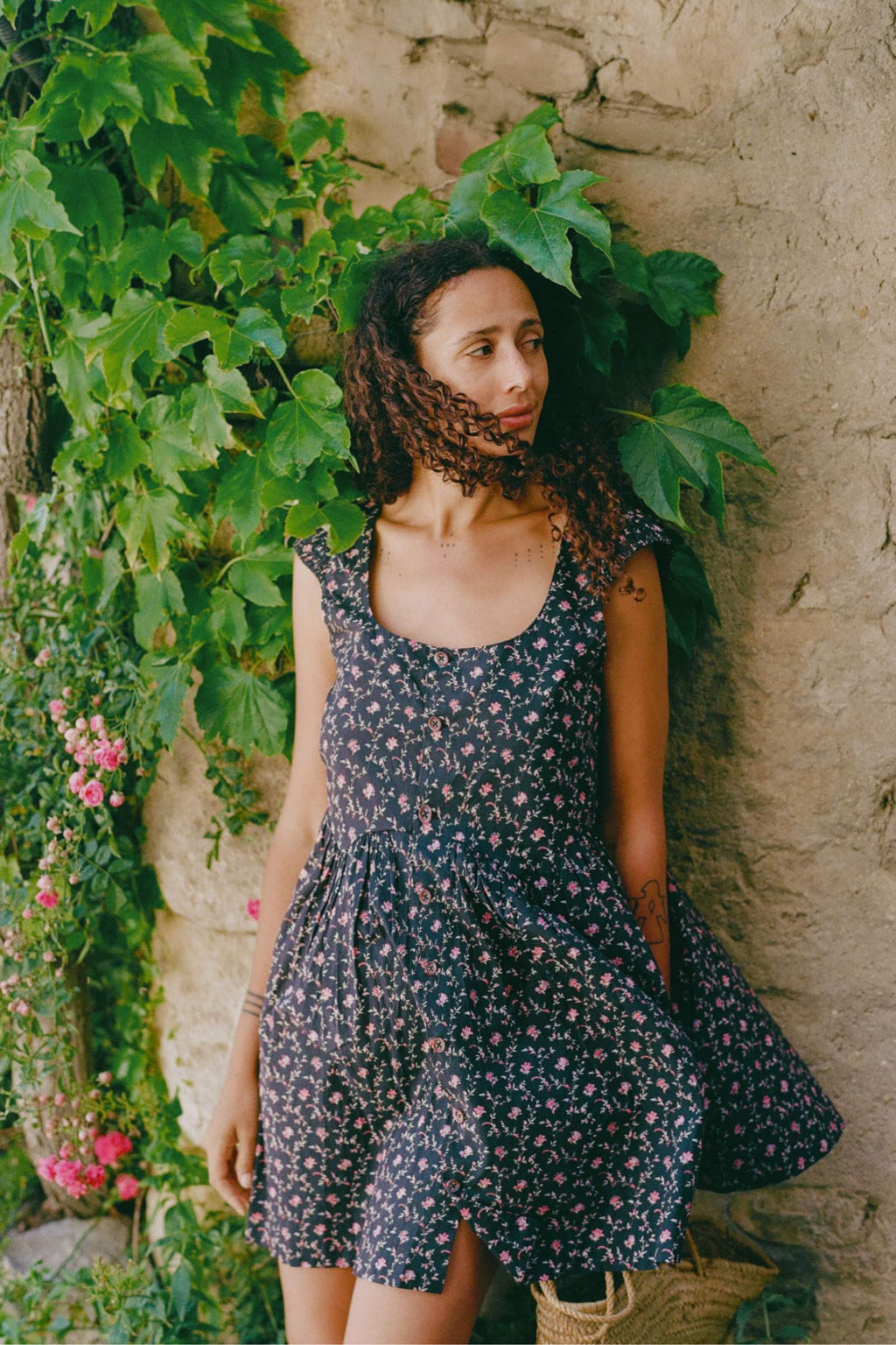 The Roberta Dress | Night Trellis – Christy Dawn