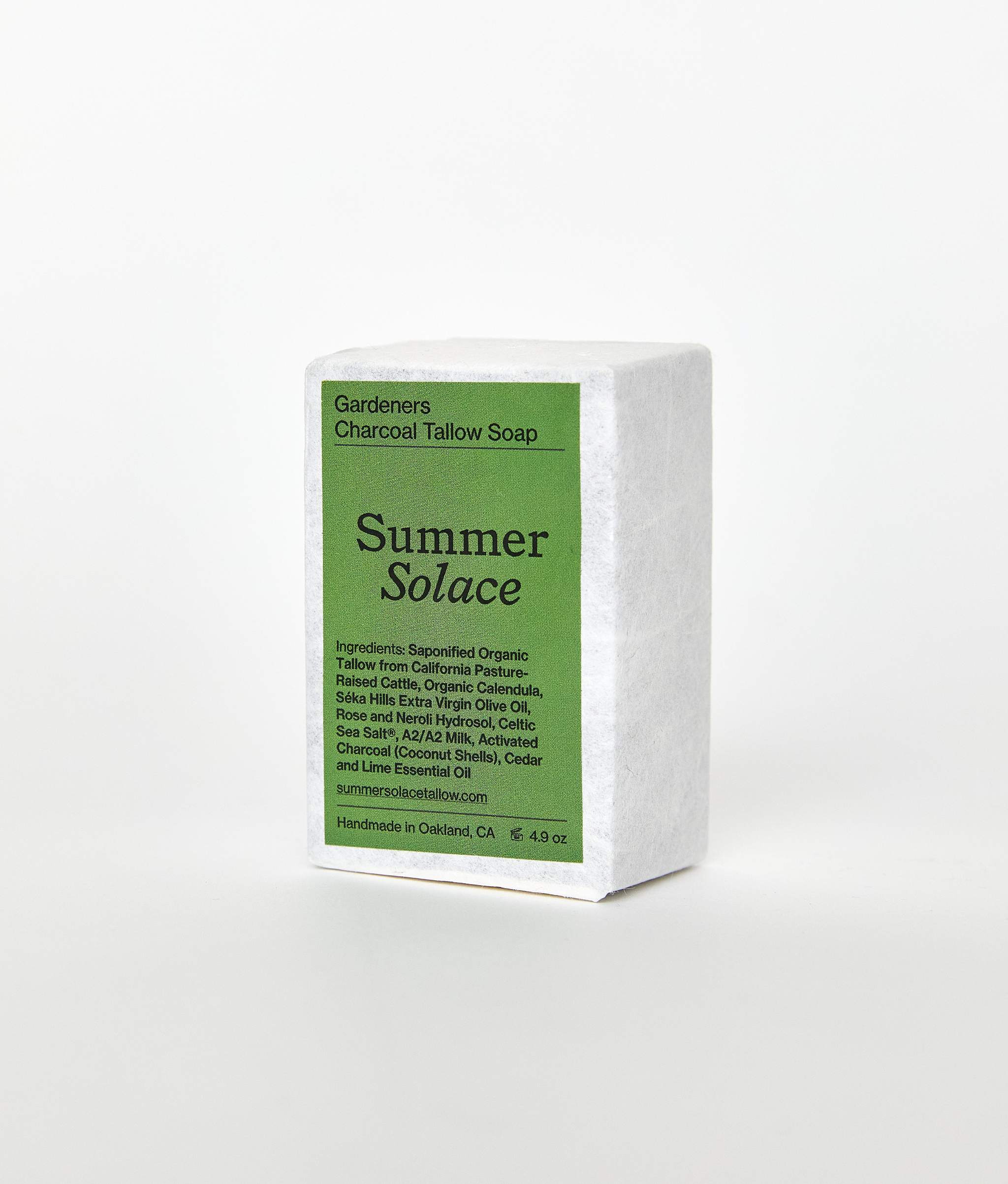 Gardeners Activated Charcoal | Tallow Bar Soap – Christy Dawn